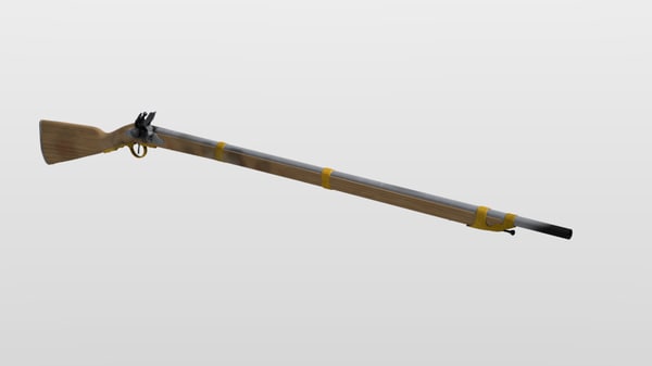 Musket 3D Models for Download | TurboSquid