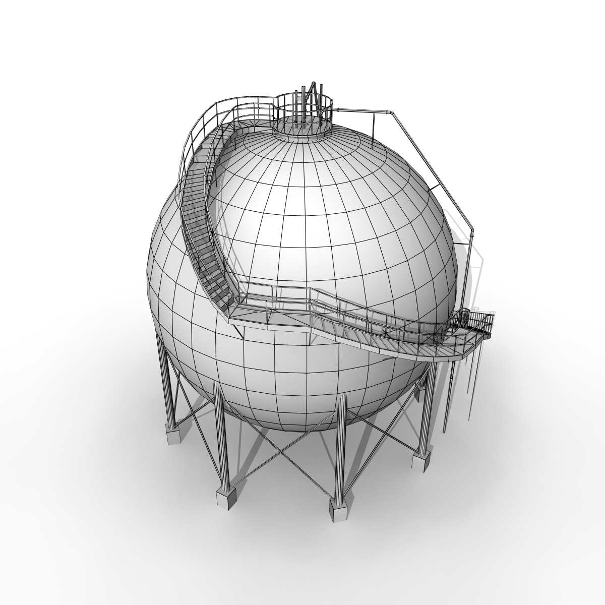 silo b 3d max