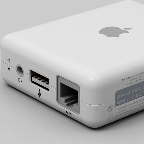 apple computers v5 3d 3ds