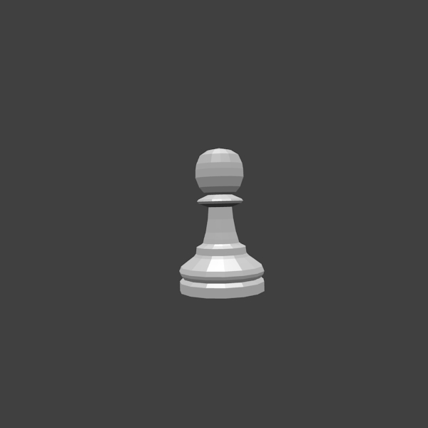 free chess pawn 3d model
