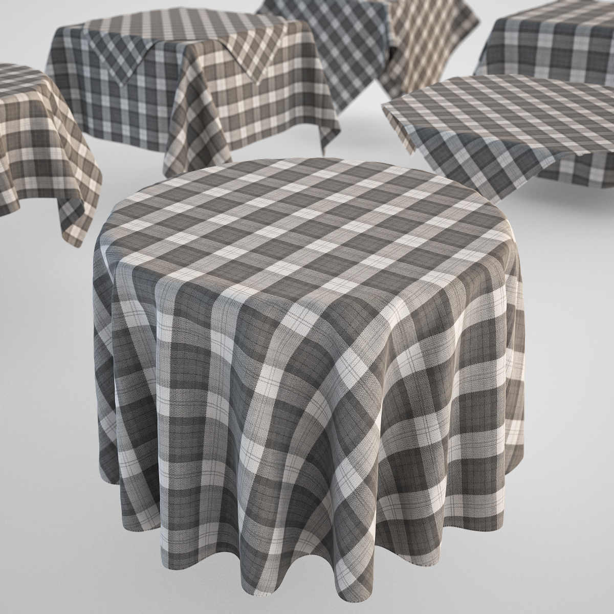 tablecloth set 3d model