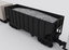 3d dxf freight train engine