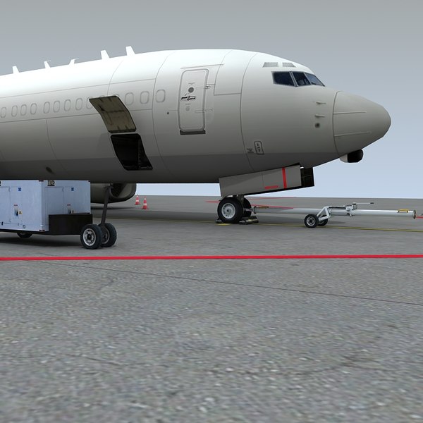 3d nato awacs b 737-7es model