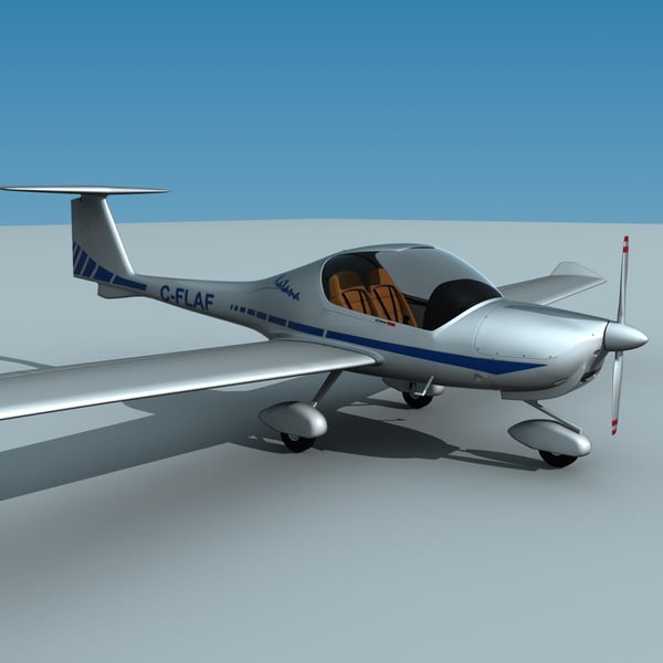 다이아몬드 DA20 3D 모델 - TurboSquid 644533