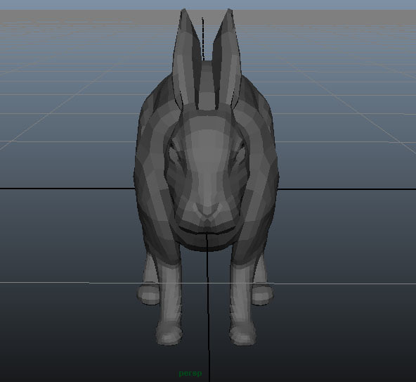 free rabbit 3d model