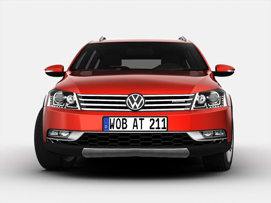 3d volkswagen car model
