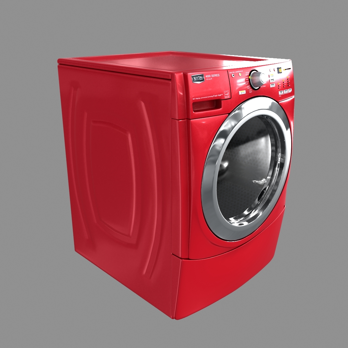 3d washing machine washer model