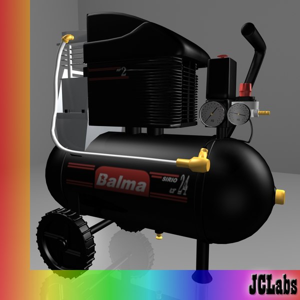 Air Compressor 3D Models for Download | TurboSquid