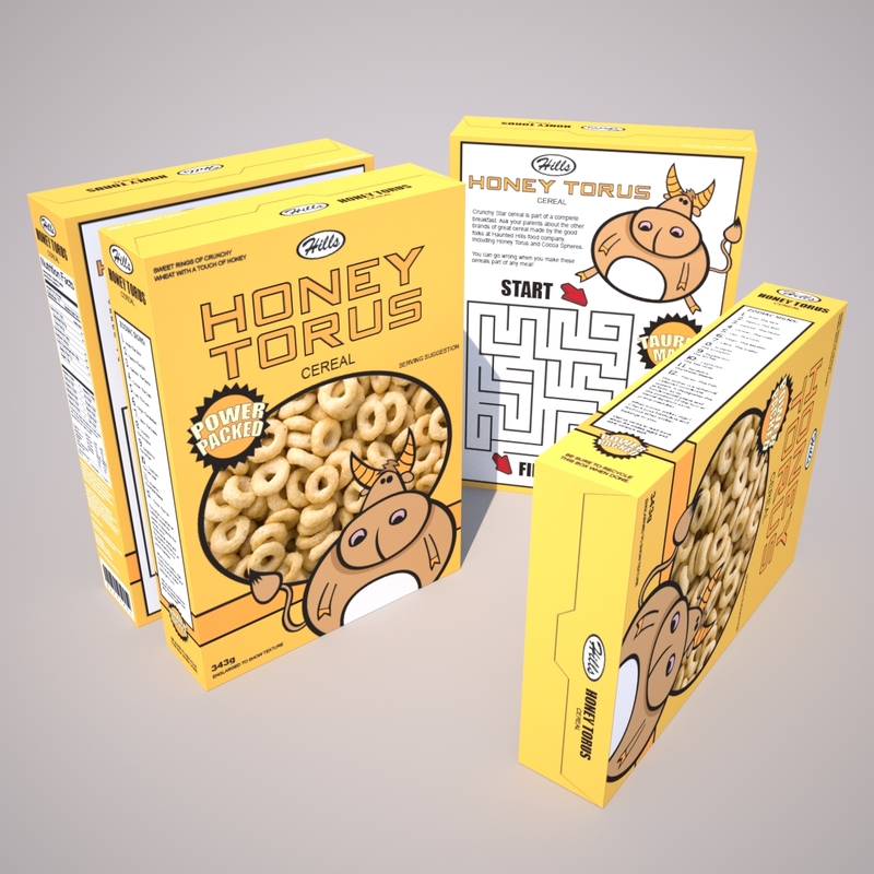 fbx generic cereal boxes