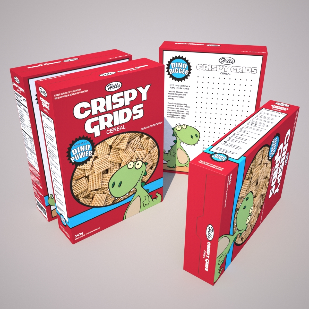 fbx generic cereal boxes