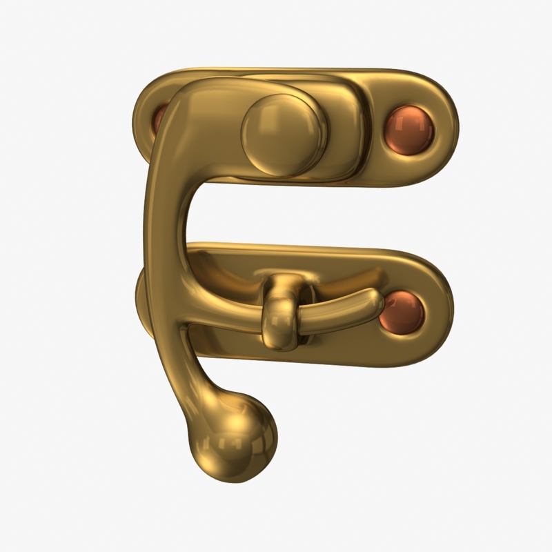 3d latch model