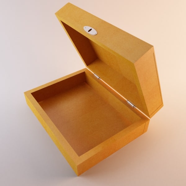 modelo 3d Caja de madera - TurboSquid 658960