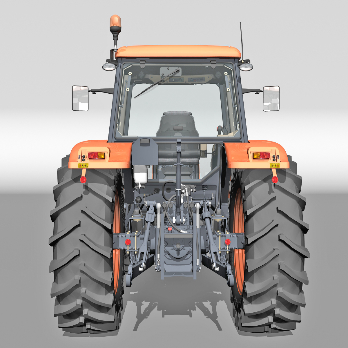3d model tractor 1