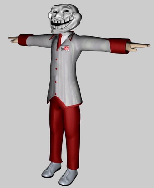 Troll Face 3D Models for Download | TurboSquid