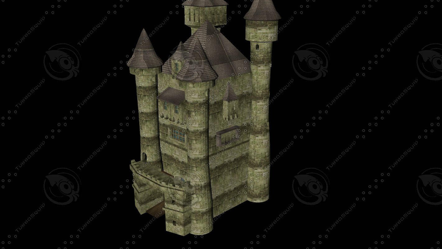 free medieval 3d model