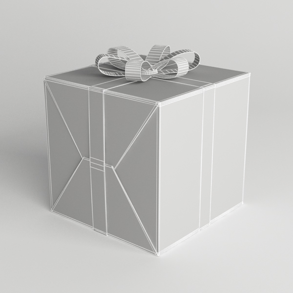 gift box 3d model