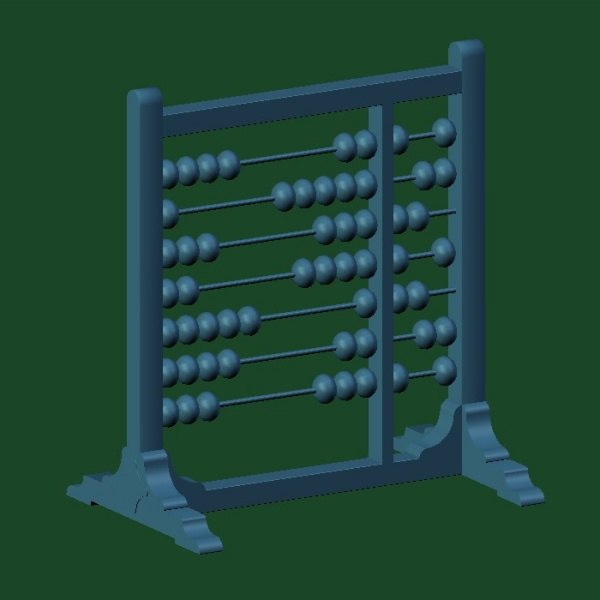 abacus 3d model