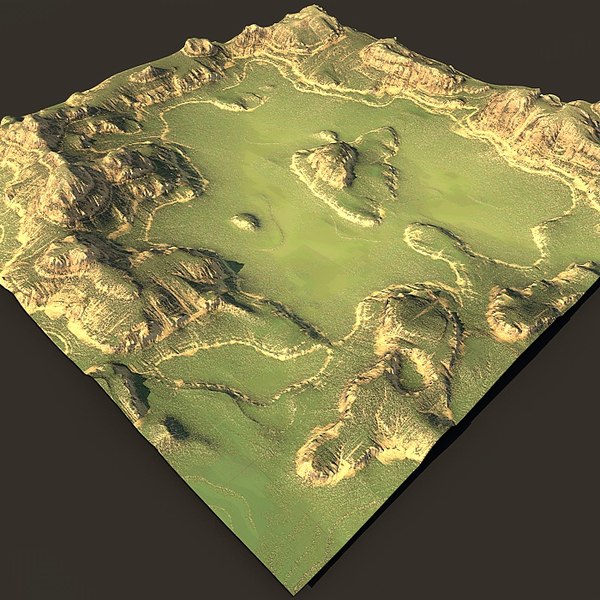 maya terrain