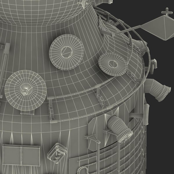 3d international space station iss