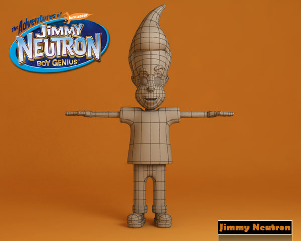 3d jimmy neutron