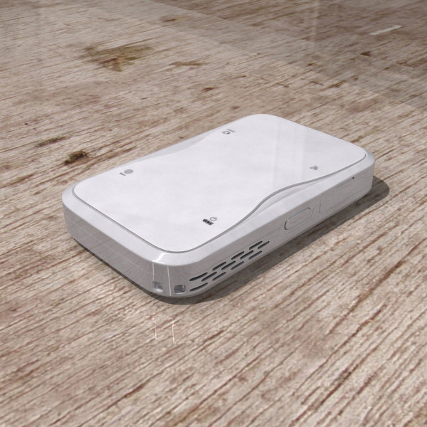 3d model wireless wimax modem