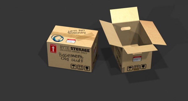 3d corrugated box