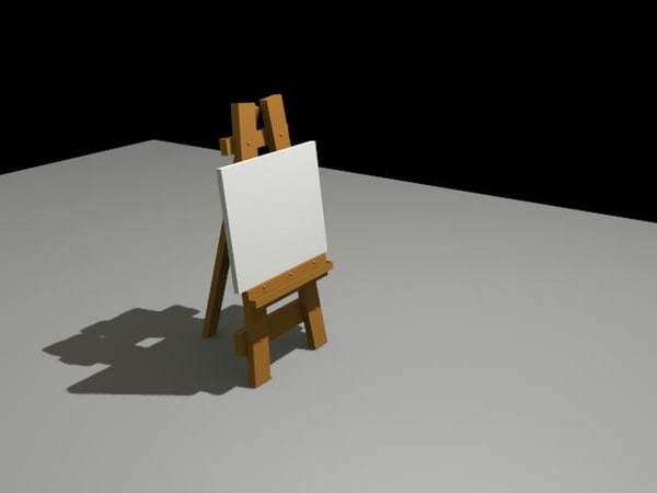 Free 3D Easel Models | TurboSquid