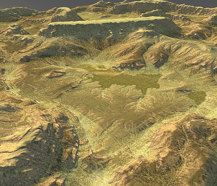 3ds max terrain maps