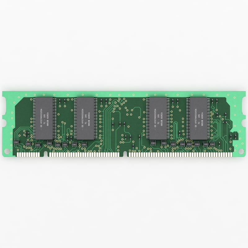 3d model pc memory