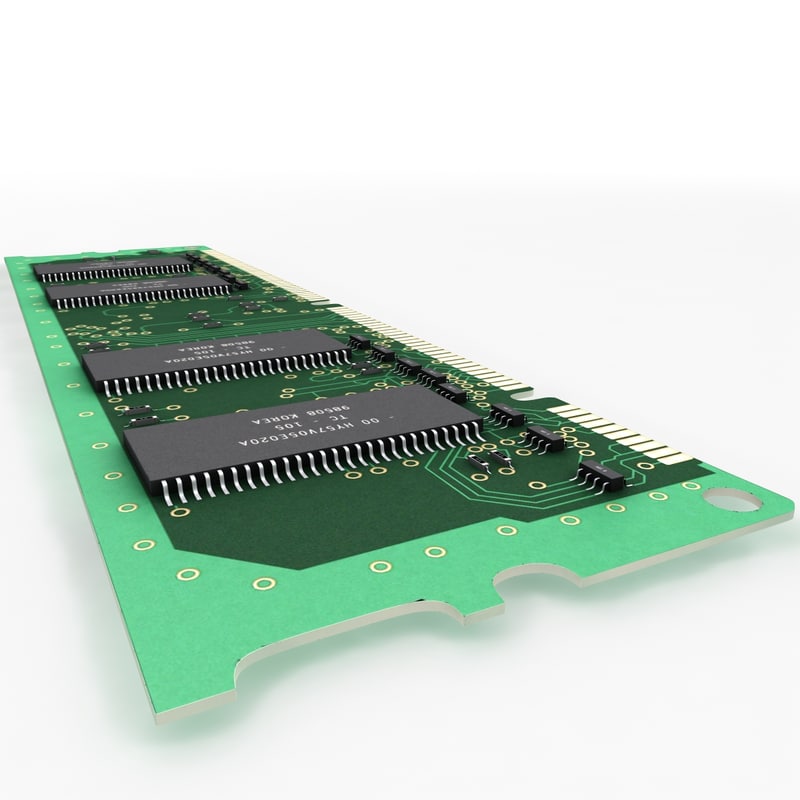 3d model pc memory