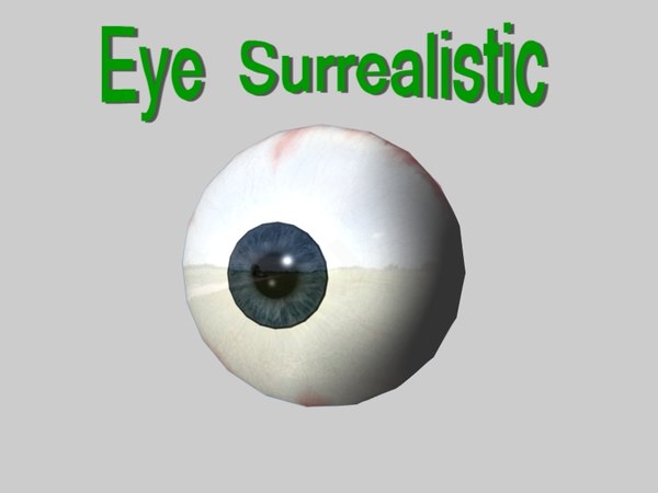 free eye normal 3d model