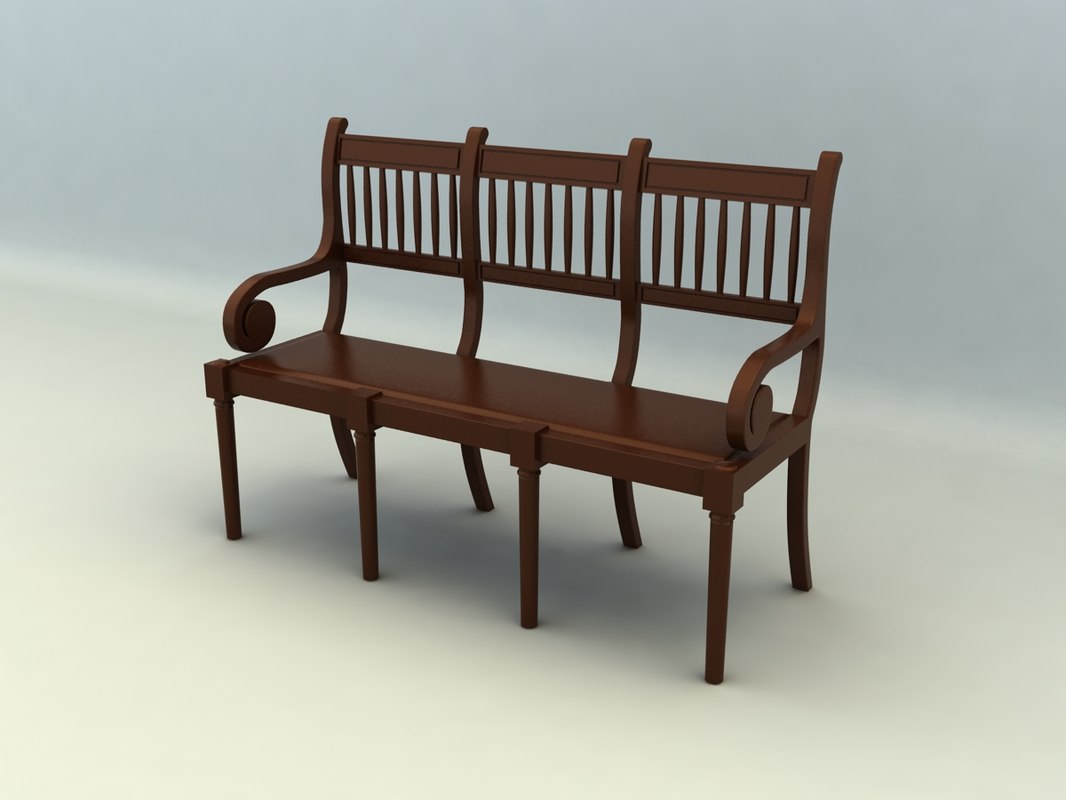 3ds max bench