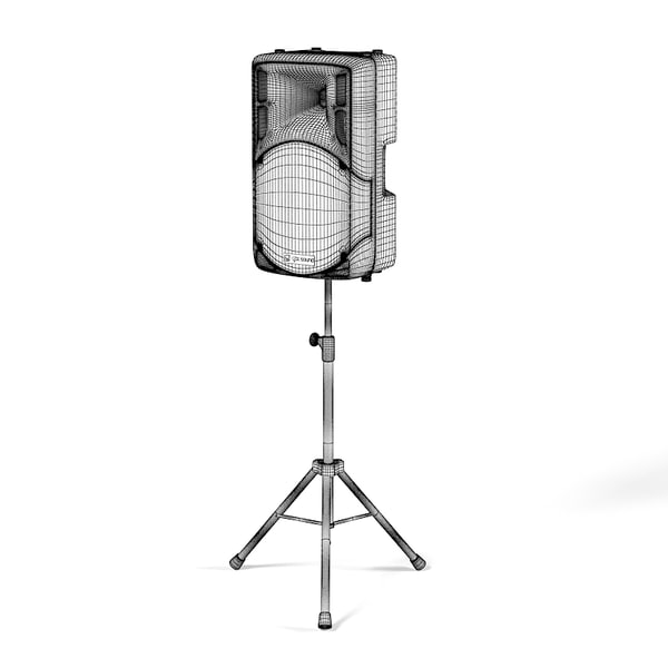 3d Model Qtx Portable Speaker