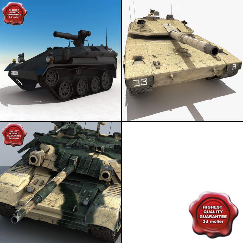 tanks v8 3d 3ds