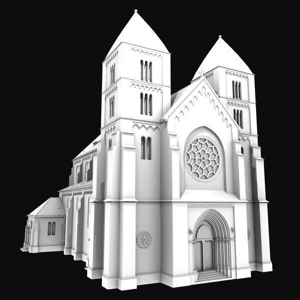 Blender Church Models | TurboSquid