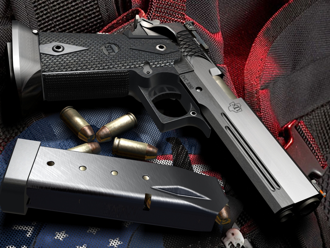 3dsmax sti legend ipsc pistol weapons