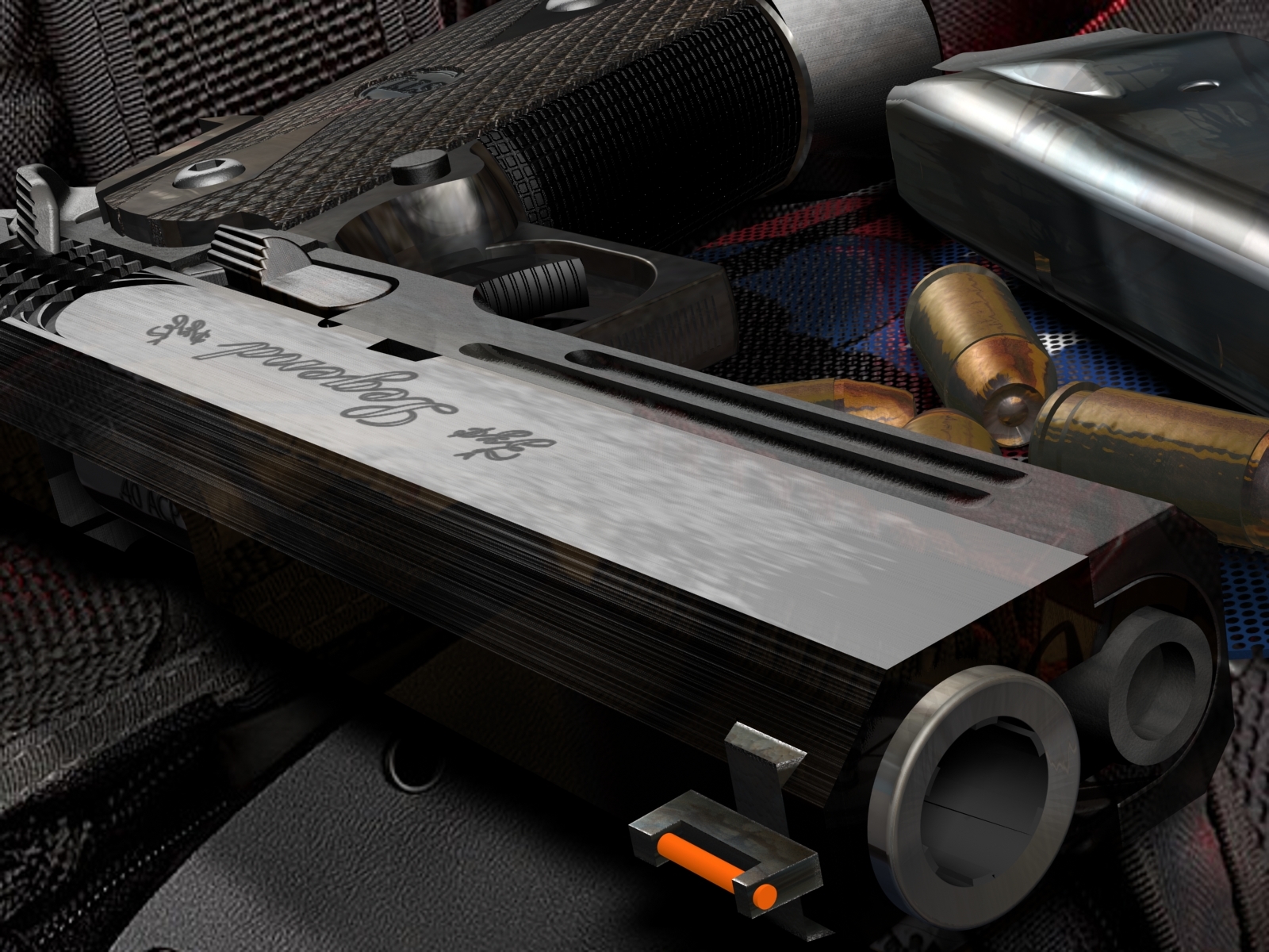 3dsmax sti legend ipsc pistol weapons