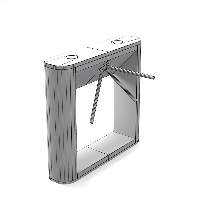 3d perco turnstile model