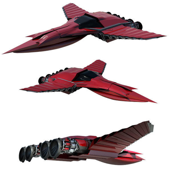 Streamline Jet 3D 모델 - TurboSquid 649393