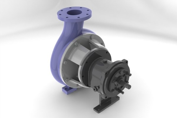 modelo 3d Bomba centrifuga 4x6-13 - TurboSquid 649747