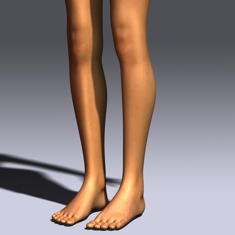 3d skin aneta model