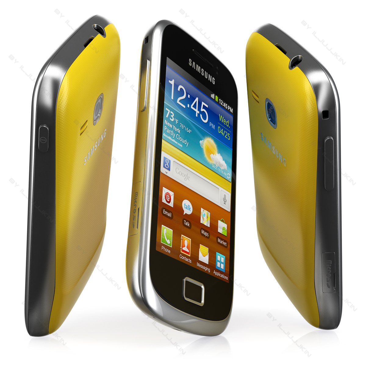 3d samsung galaxy mini 2 model