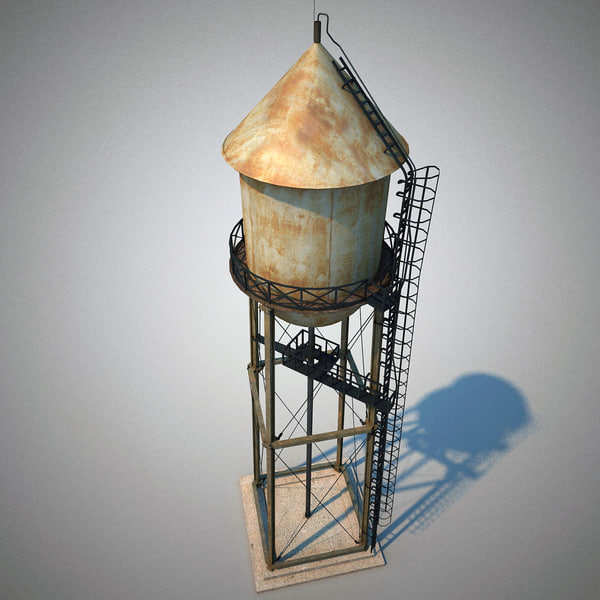 3d water towers