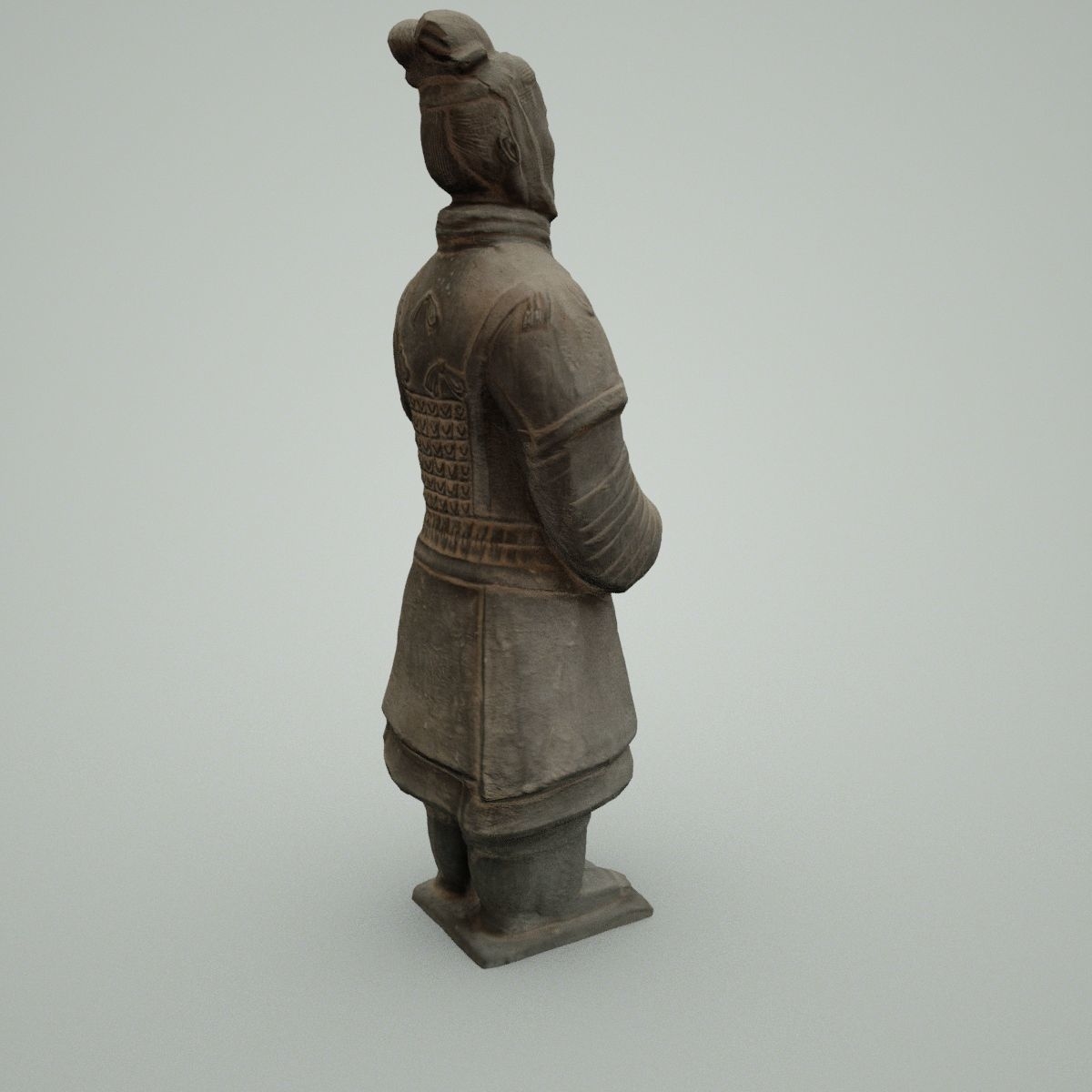 terracotta warrior army 3d model