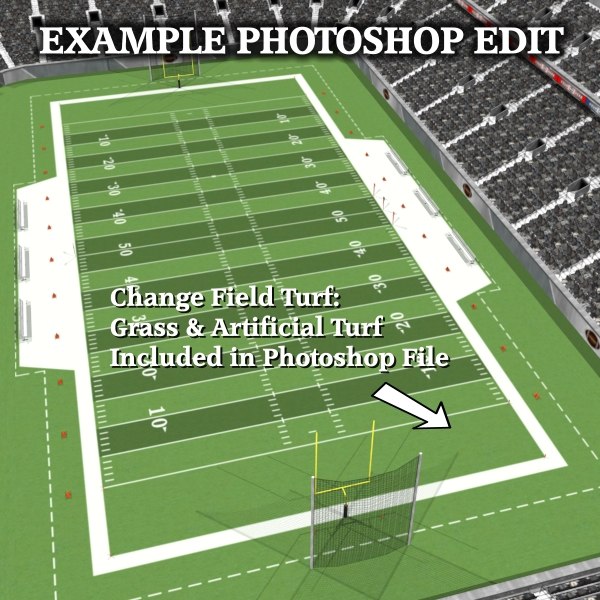 dxf football horseshoe stadium 3
