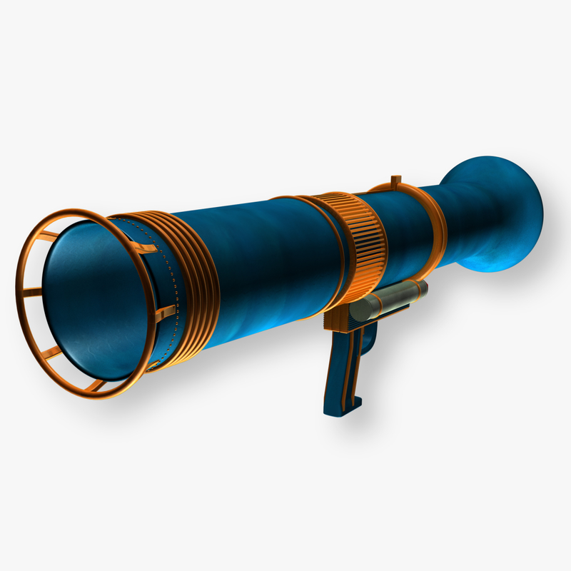 toy bazooka 3d model