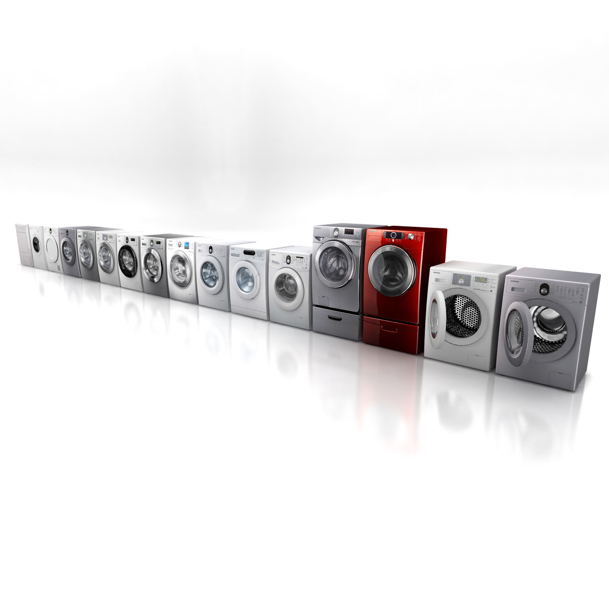 washing machines 3ds