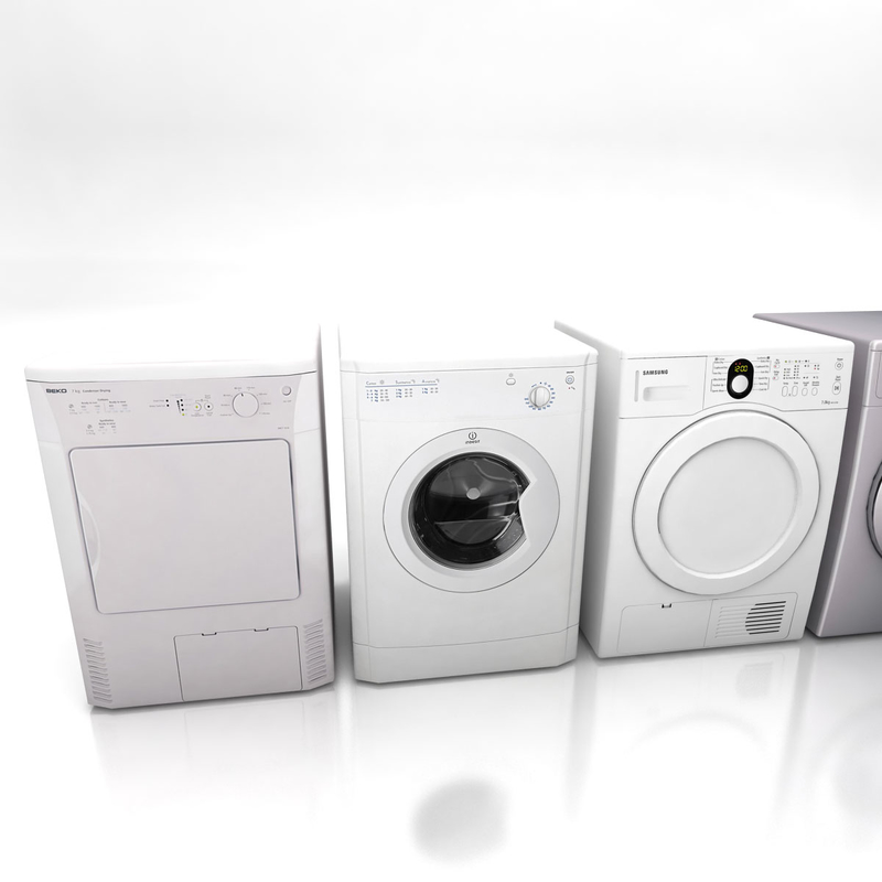 washing machines 3ds