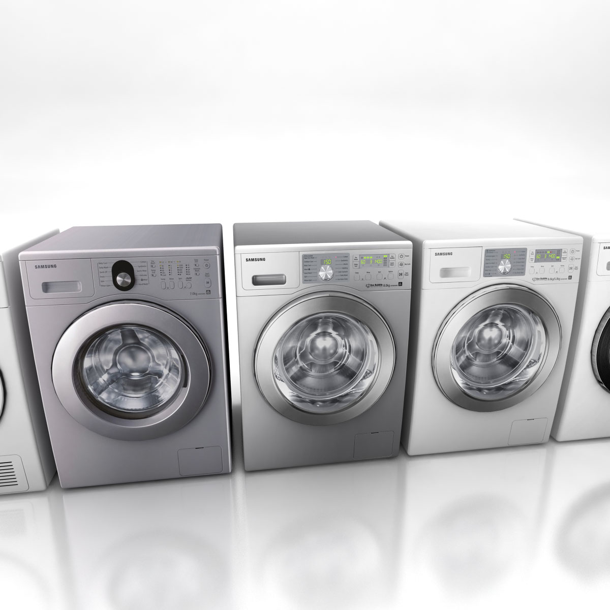 washing machines 3ds