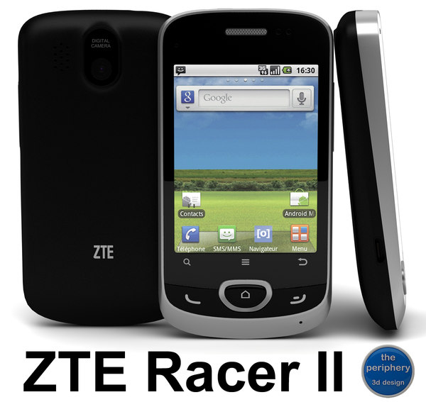 3dsmax zte racer ii smartphone